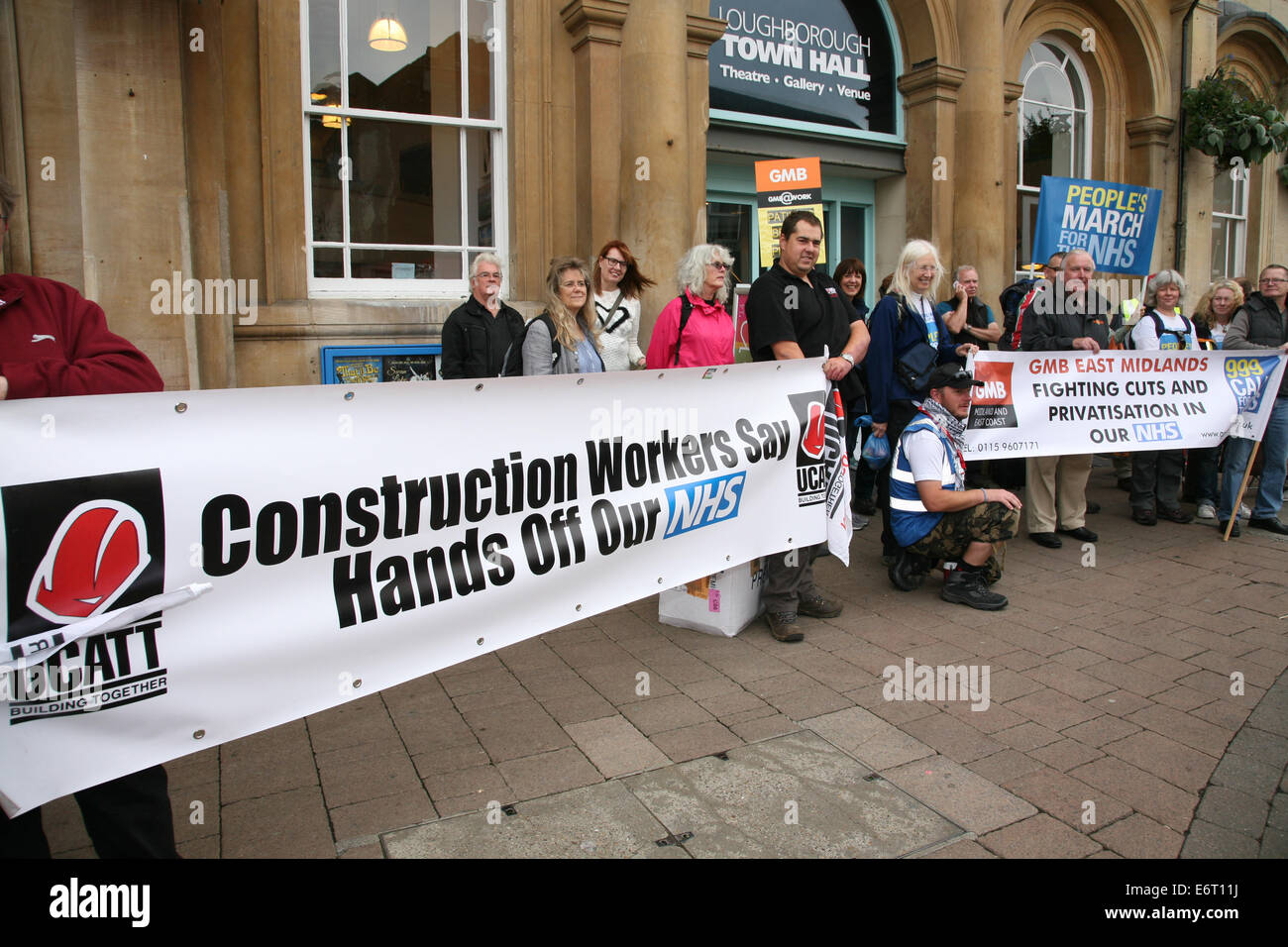 999 call nhs rally marching hi-res stock photography and images - Alamy