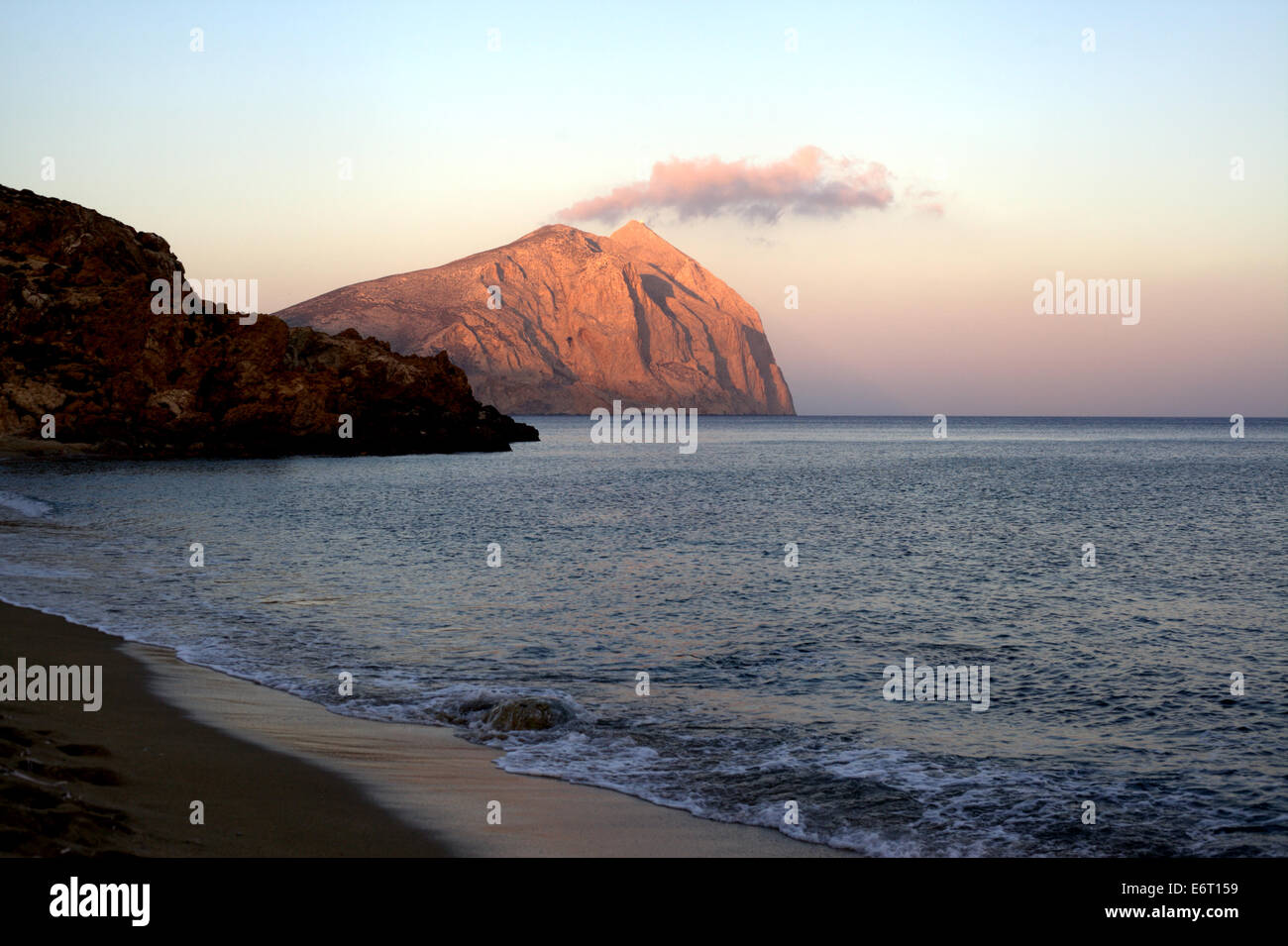 The tall monolithic rock which at its highest peak hosts the old ...