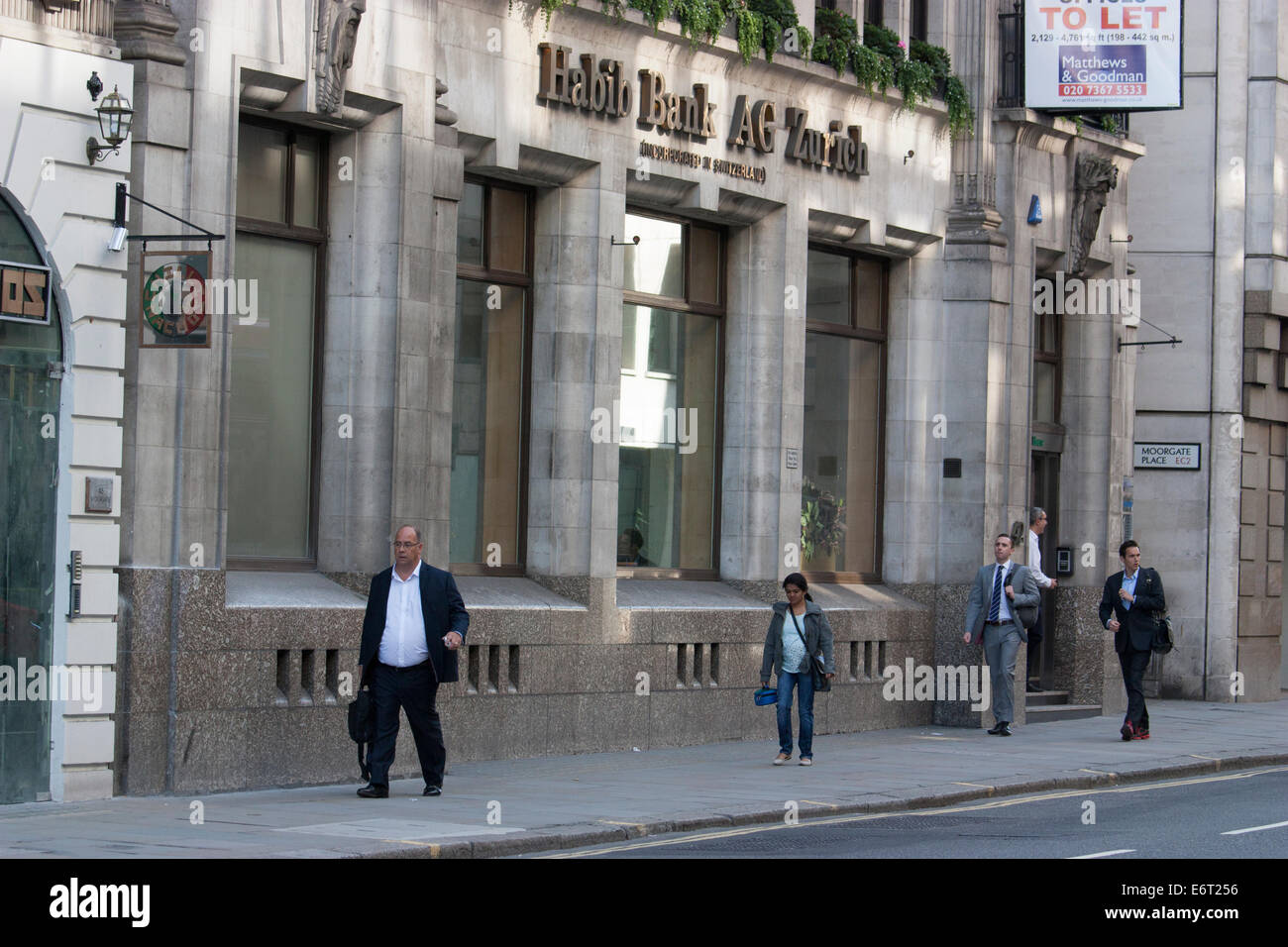 Habib Bank AG Zurich London UK Stock Photo - Alamy