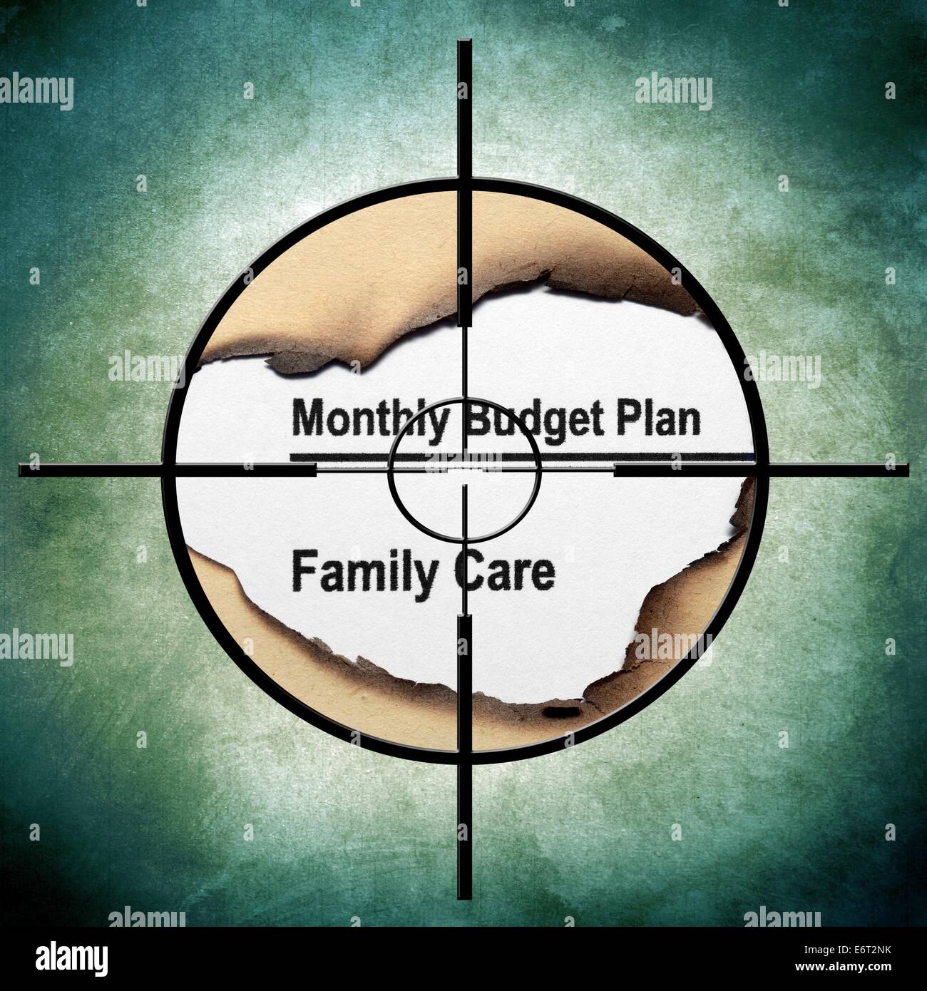 Monthly budget plan Stock Photo - Alamy