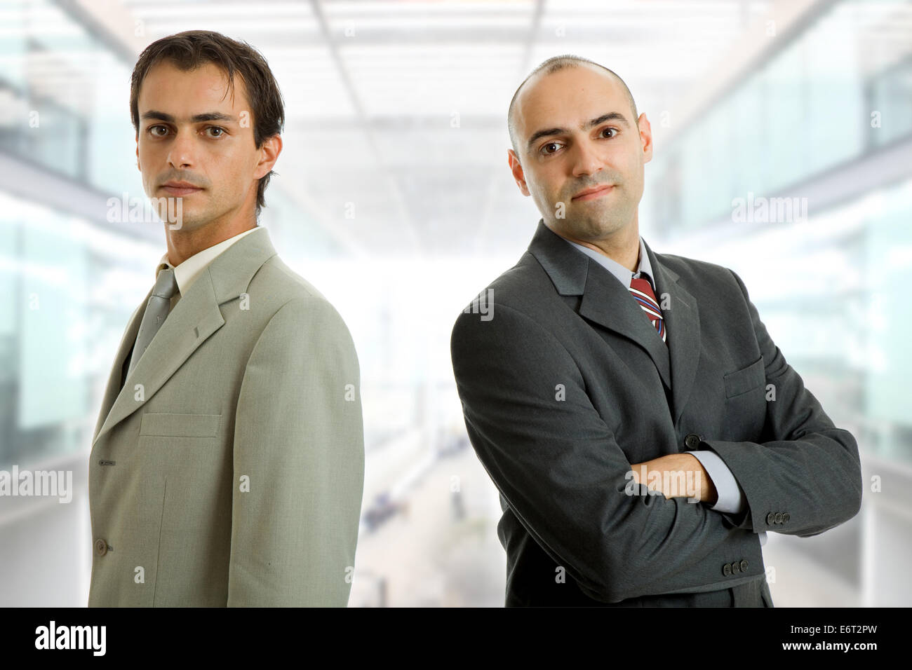 two business men at the office Stock Photo - Alamy