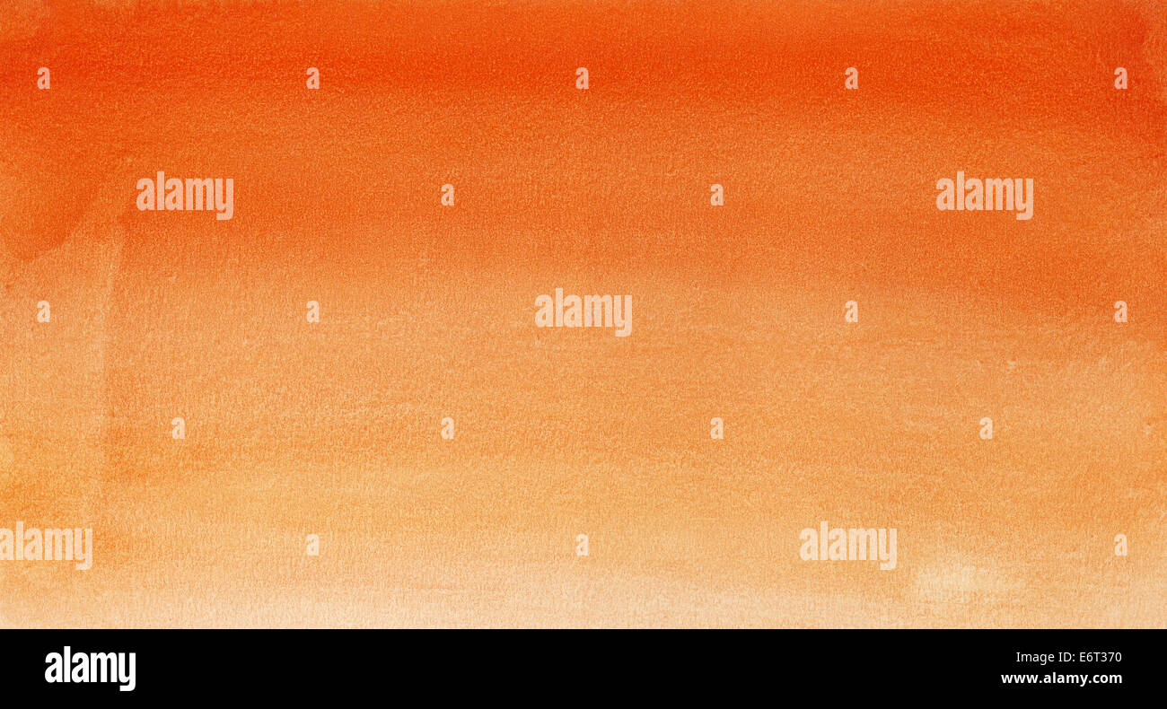 Orange watercolor texture Stock Photo - Alamy