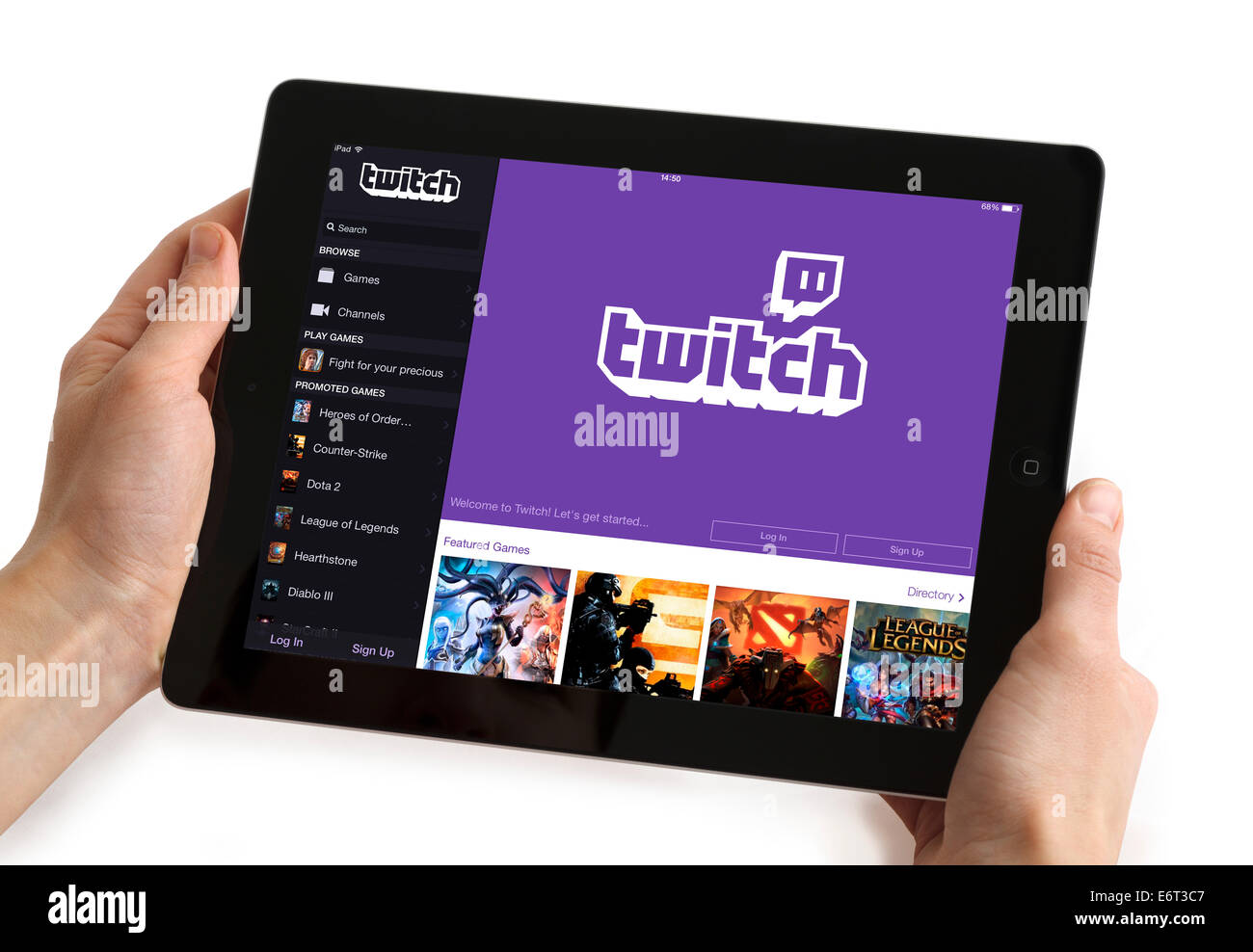 Twitch tv hi-res stock photography and images - Alamy