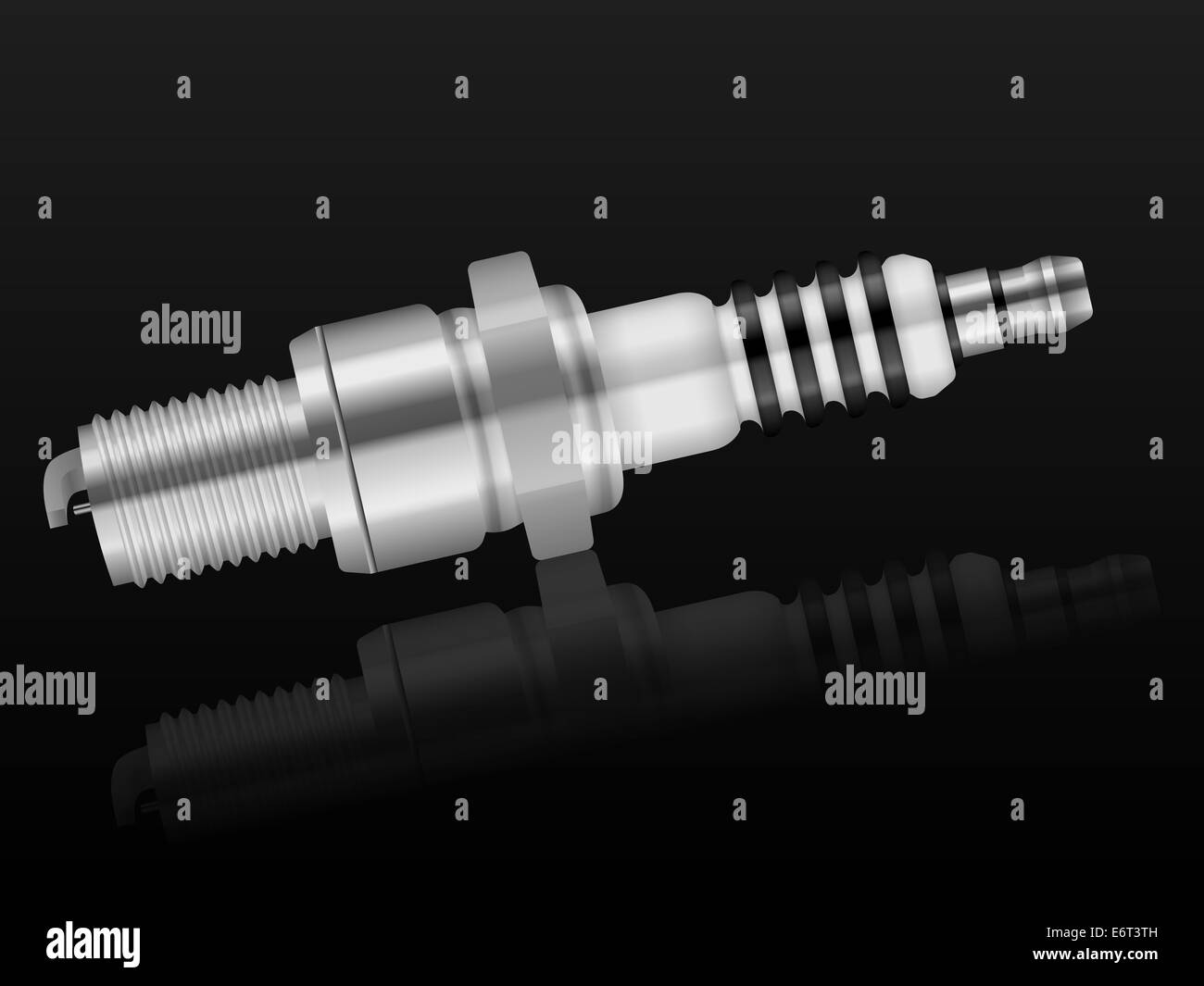 Spark plug Black and White Stock Photos & Images - Alamy
