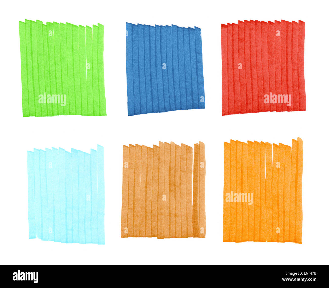Marker strips texture isolated Stock Photo - Alamy