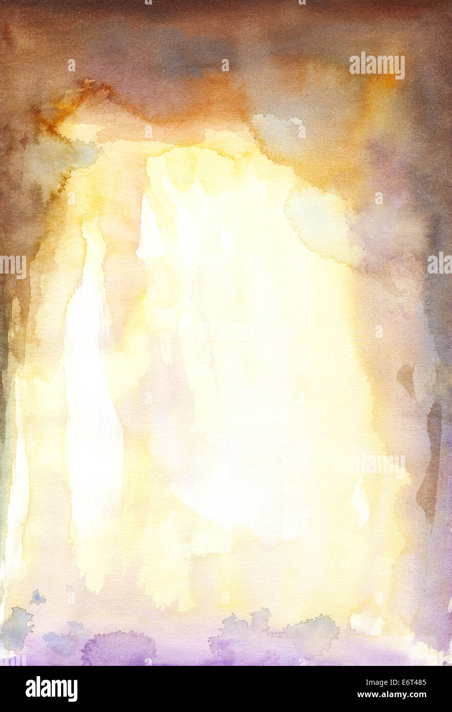 Watercolor frame 4 Stock Photo - Alamy