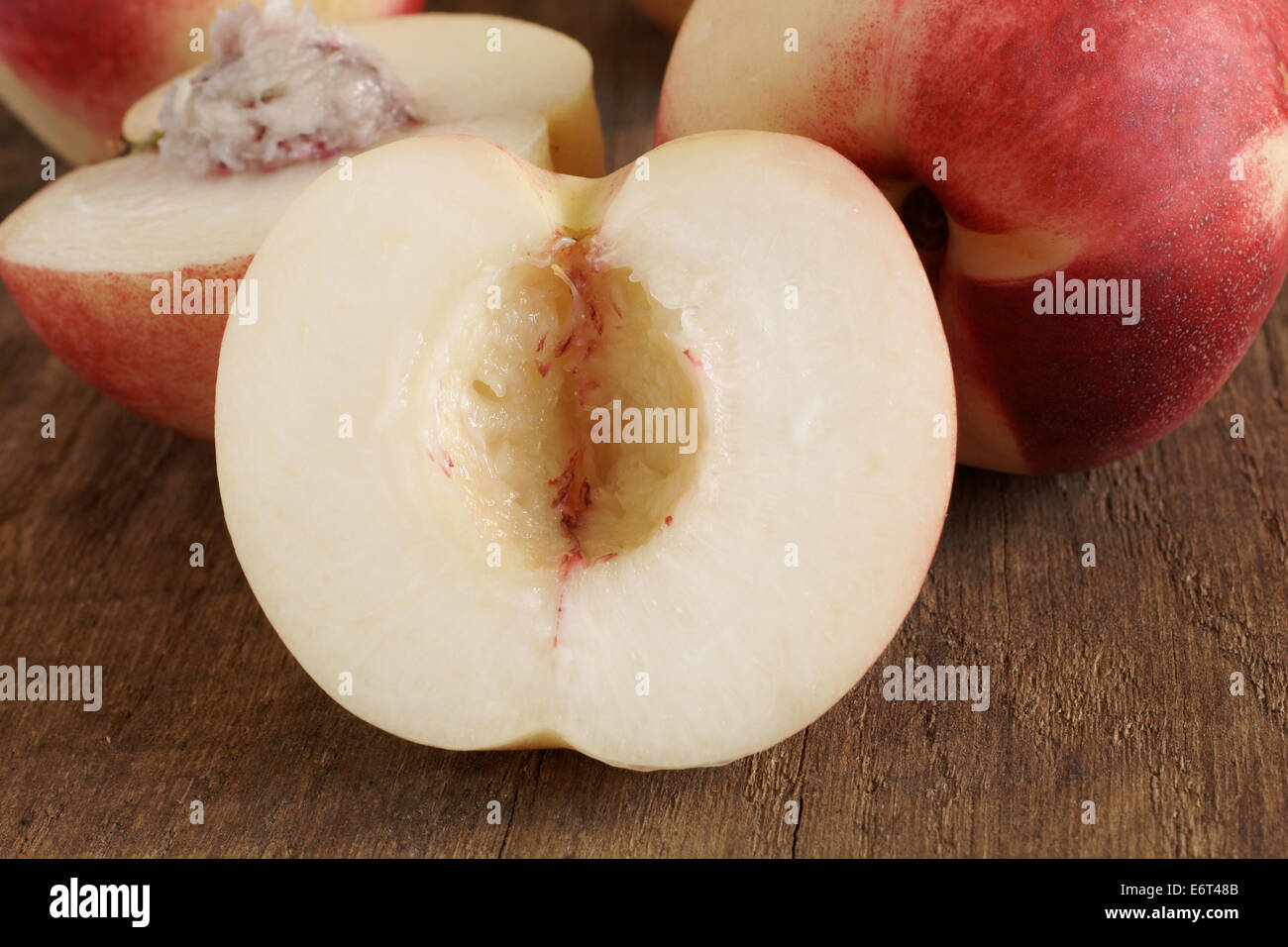 White flesh nectarines a delicately flavoured variant of the more usual ...