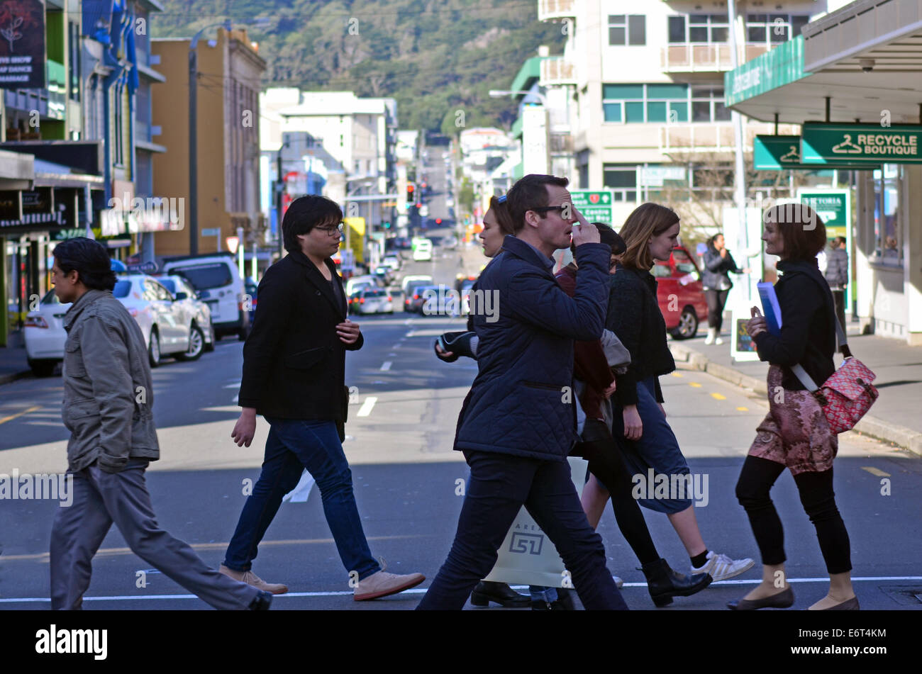Wellington People New Zealand Stock Photos & Wellington People New ...