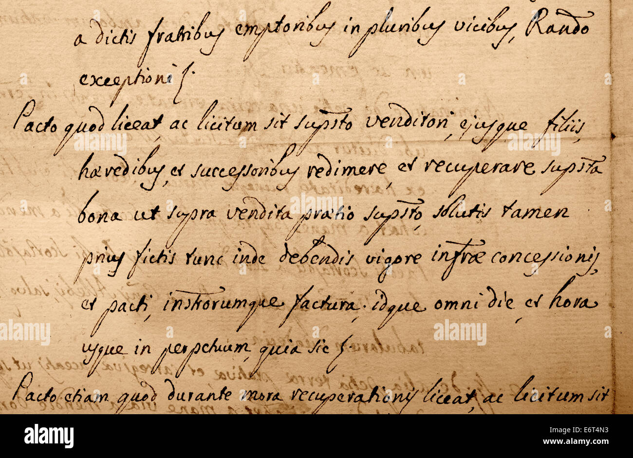 old manuscript on old dirty sheet Stock Photo - Alamy