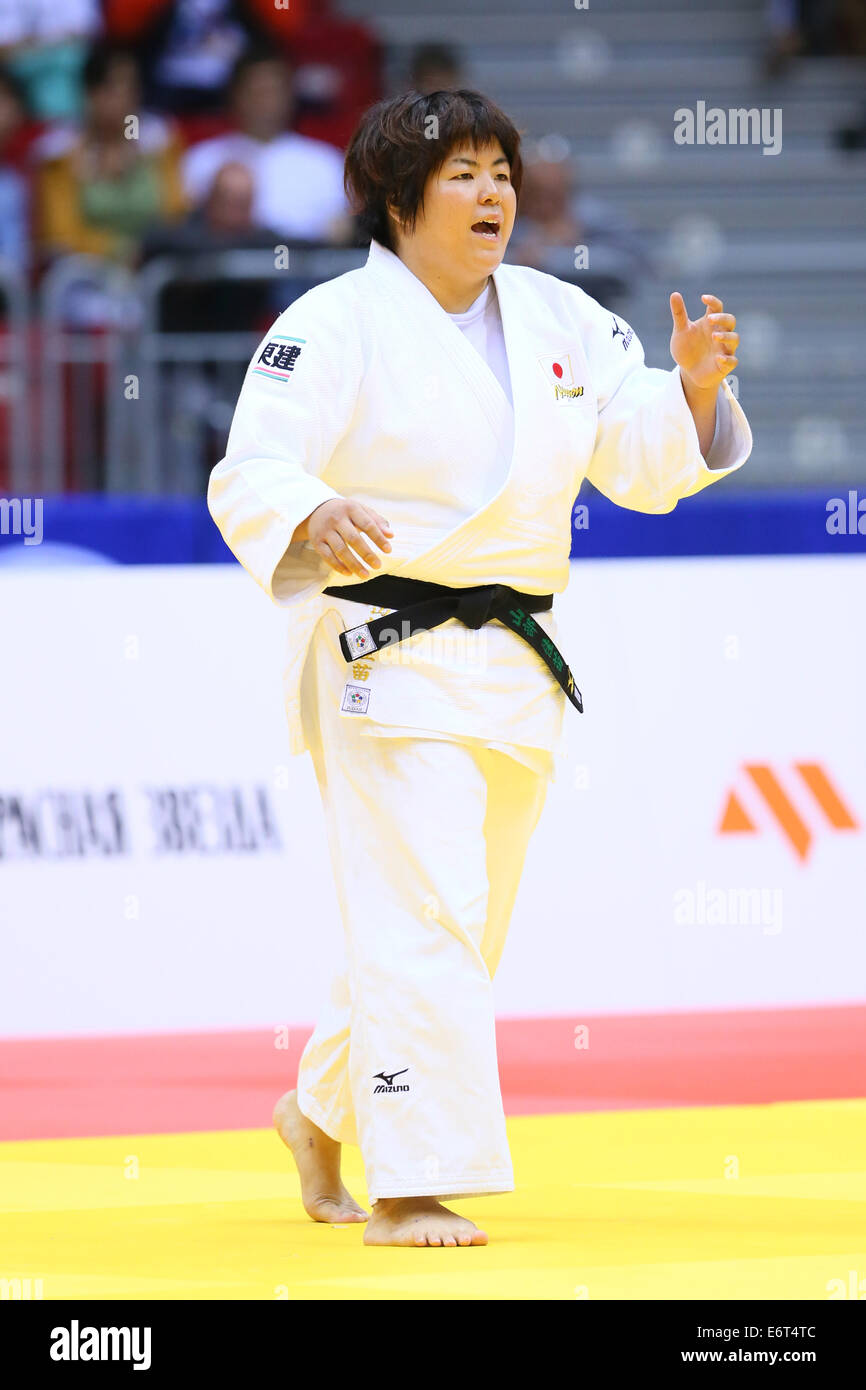 Traktor Ice Arena, Chelyabinsk, Russia. 30th Aug, 2014. Kanae Yamabe ...