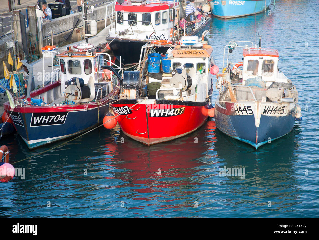 Colourful Fishing Trawlers High Resolution Stock Photography and Images ...