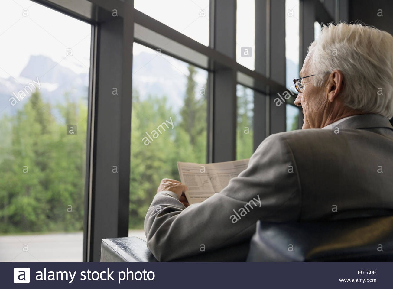 Rear view of person reading hi-res stock photography and images - Alamy