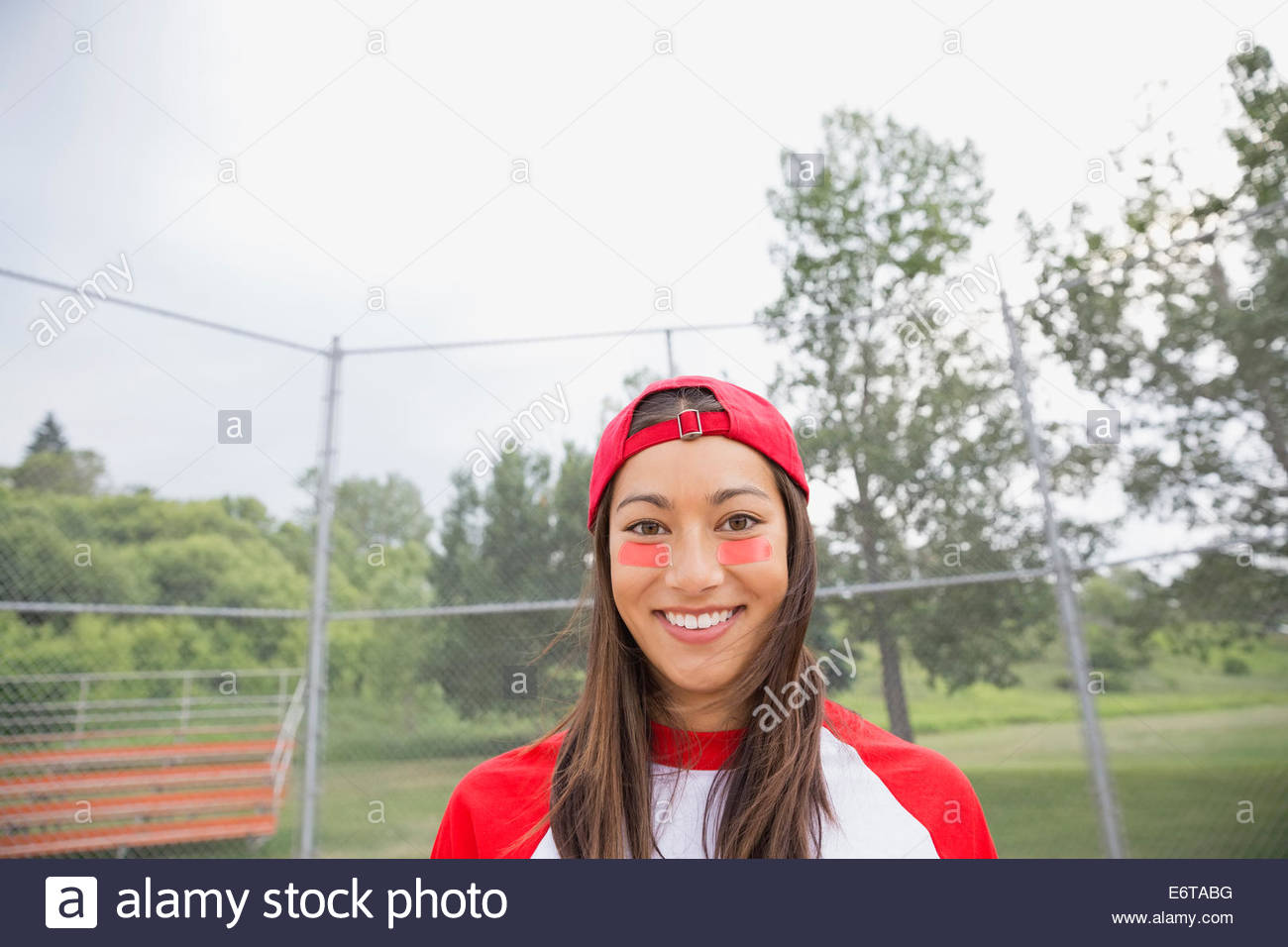 Portrait Smiling Baseball Player High Resolution Stock Photography and ...