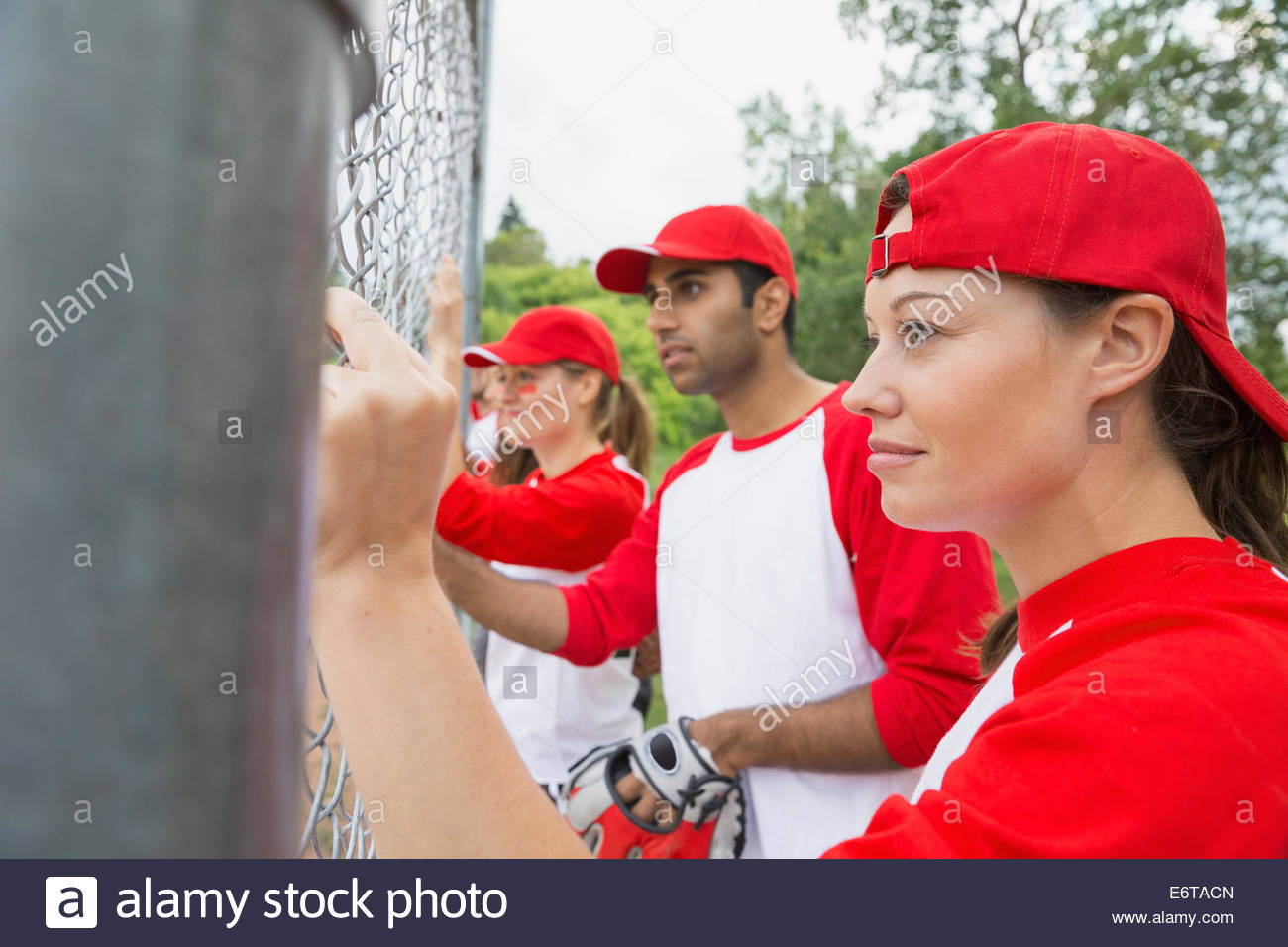 Team from behind hi-res stock photography and images - Alamy