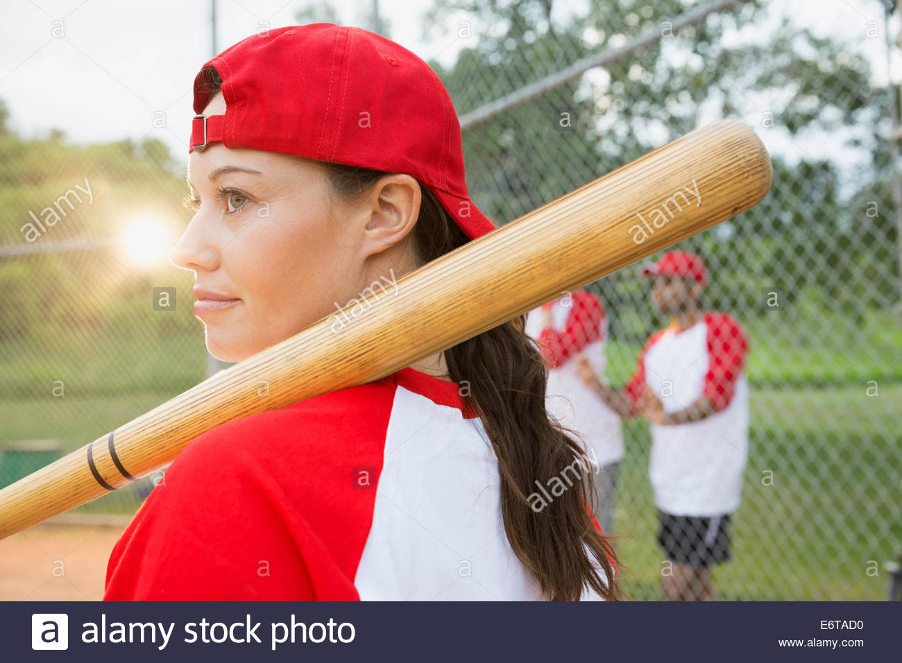 Holding bat and ball hi-res stock photography and images - Alamy