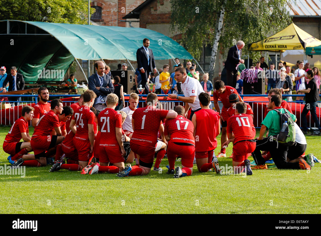 Vyškov, Czech Republic. 30th Aug, 2014. Final match between Czech ...
