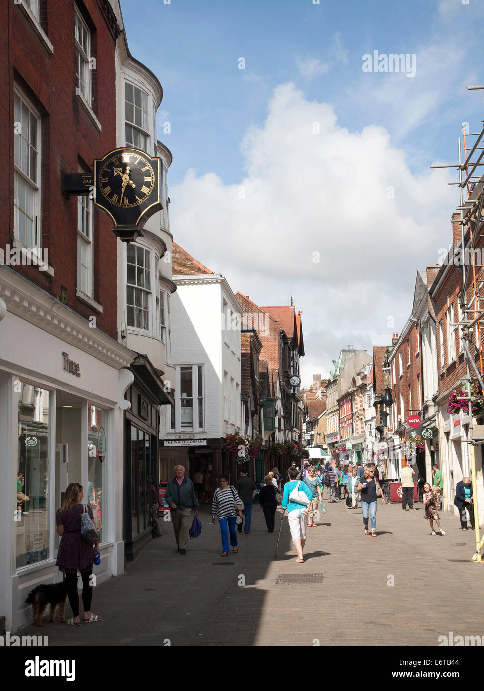 Winchester town centre england hi-res stock photography and images - Alamy