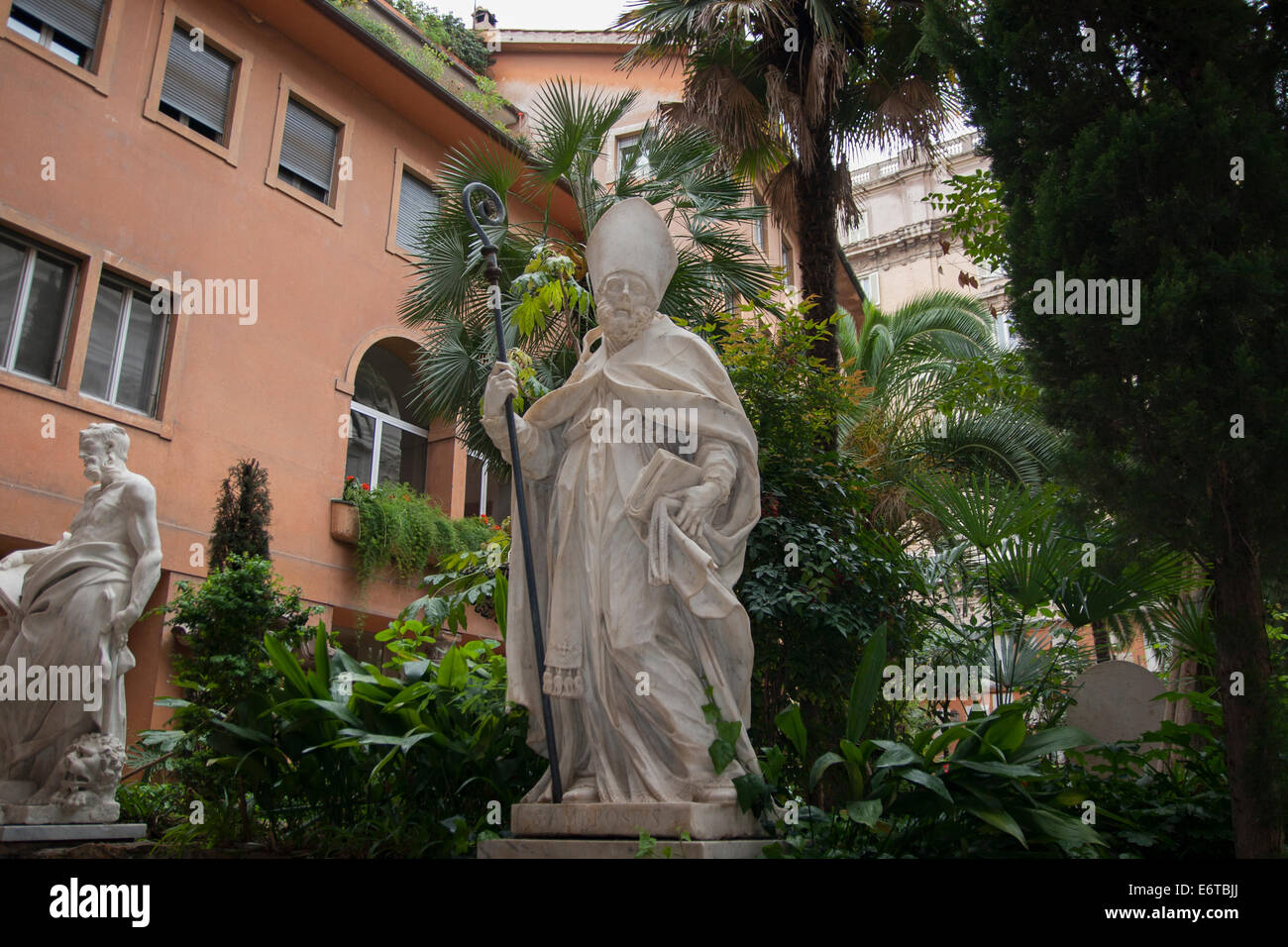 Cemetery Campo Santo Teutonico in Rome (Vatican), Italy Stock Photo - Alamy