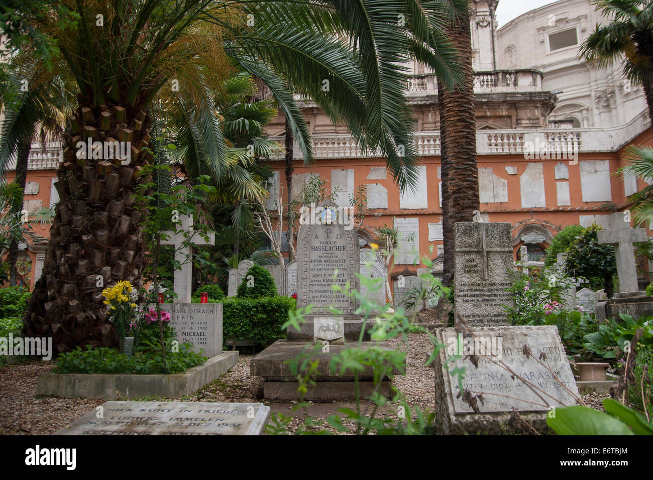 Campo Santo Teutonico in Rome (Vatican), Italy Stock Photo - Alamy