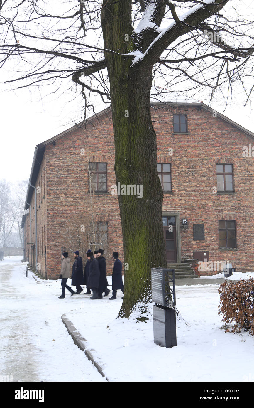 Residential barracks at the Auschwitz-Birkenau Memorial to the Nazi ...