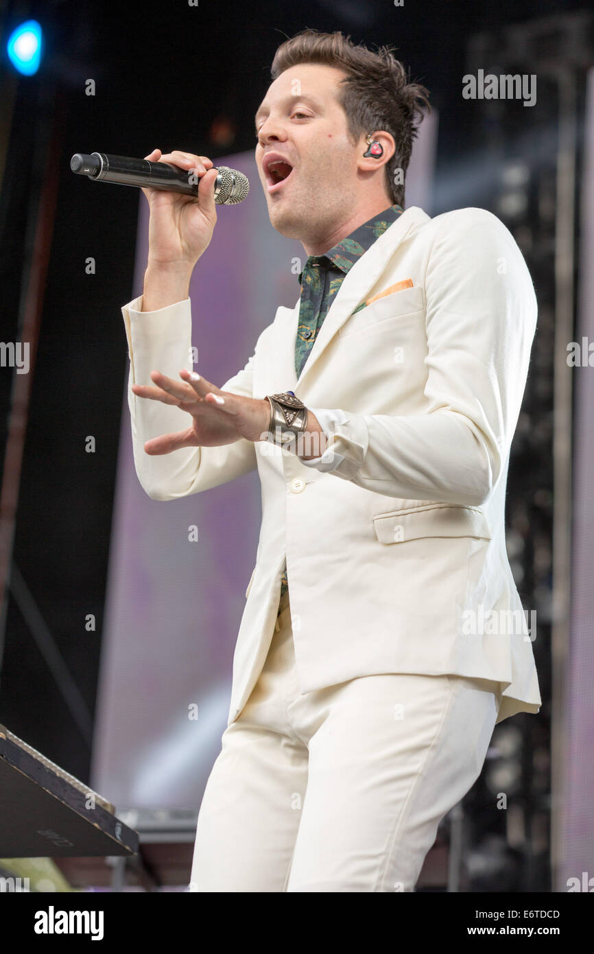 Philadelphia, Pennsylvania, USA. 30th Aug, 2014. Singer MAYER HAWTHORNE ...