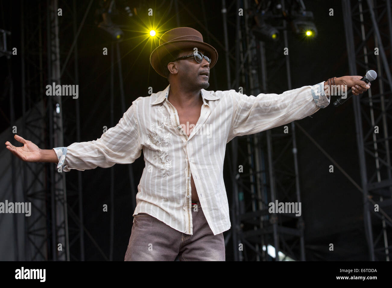 Philadelphia, Pennsylvania, USA. 30th Aug, 2014. Rapper BIG DADDY KANE ...