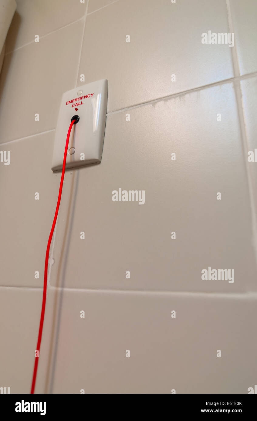 Red Call Button Hospital