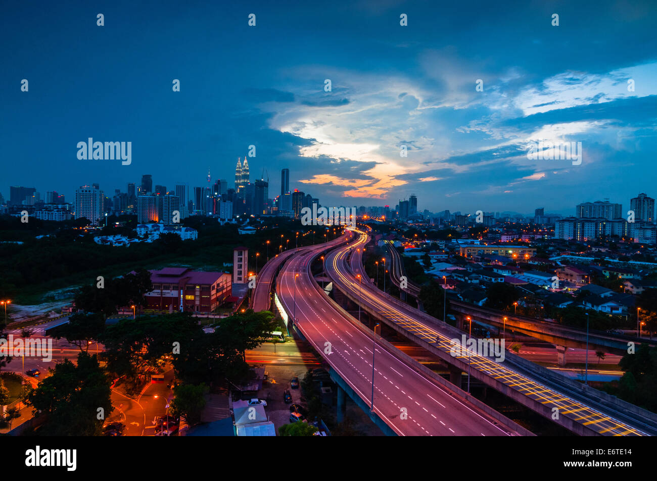 Klcc from highway hi-res stock photography and images - Alamy