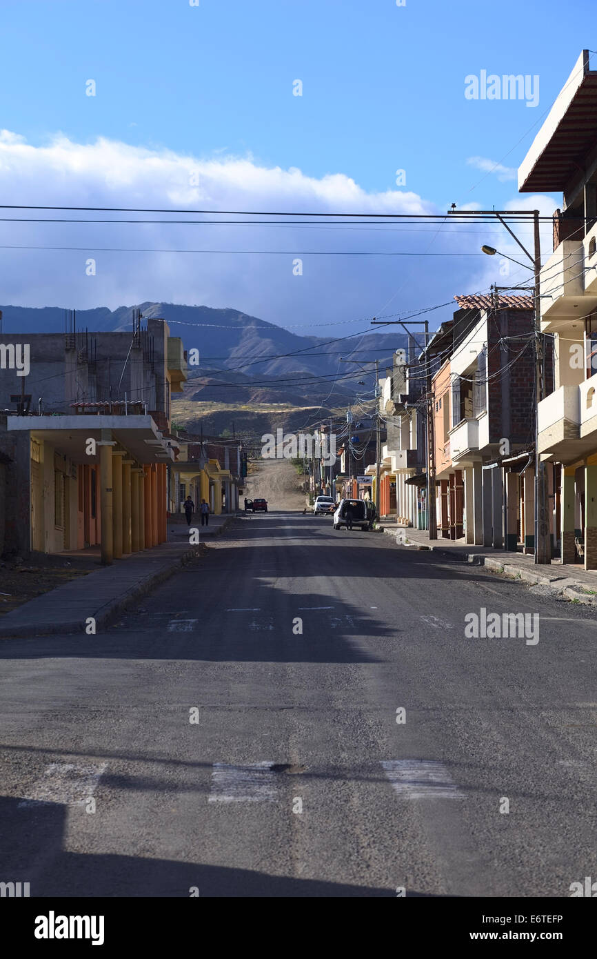 Street in Catamayo, Ecuador Stock Photo - Alamy
