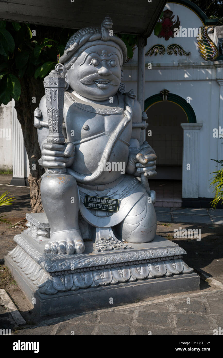 Yogyakarta, Java, Indonesia. Cingkorobolo, one of the two Guards ...