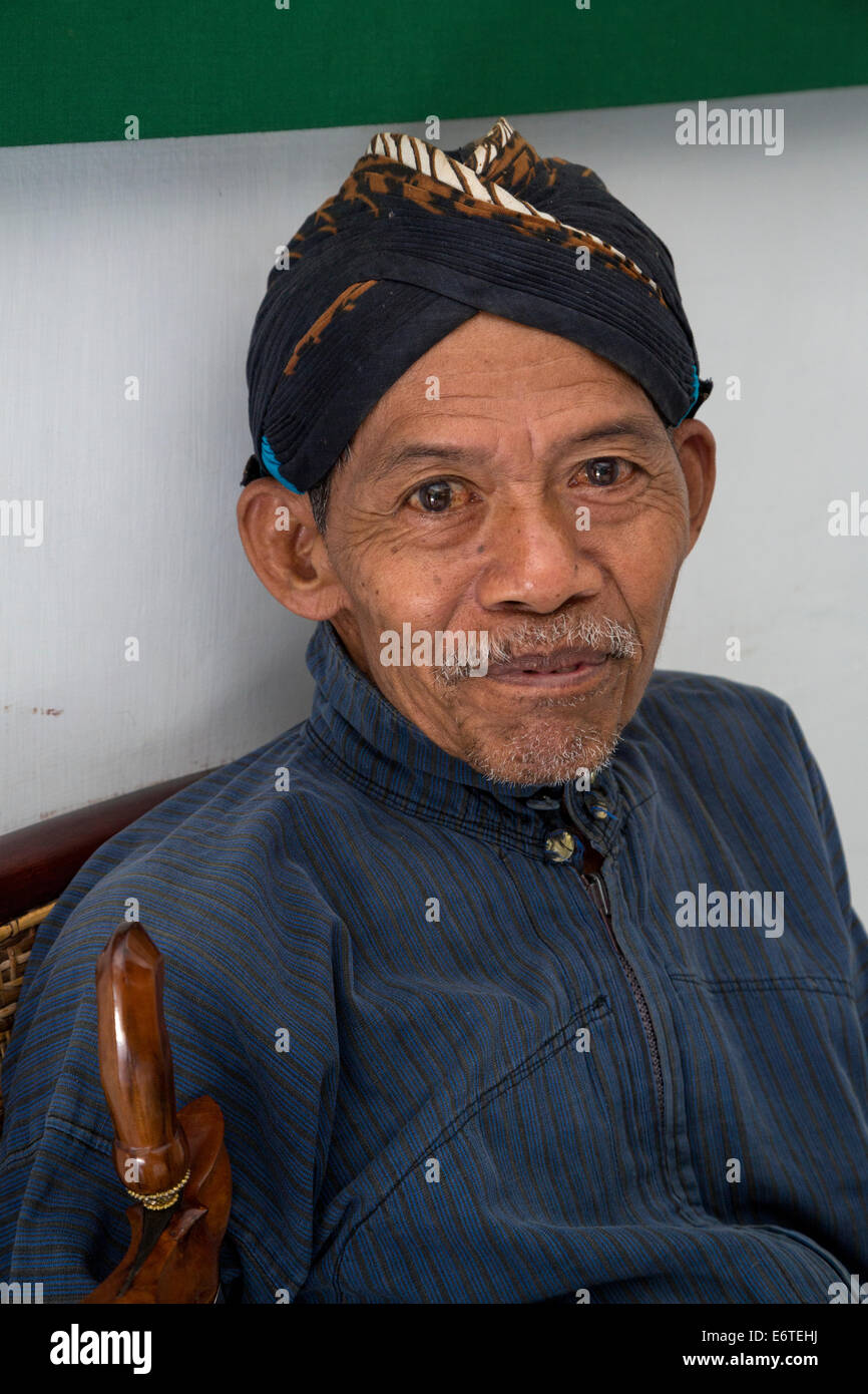 Yogyakarta, Java, Indonesia. Palace Guard, Sultan's Palace. The handle ...