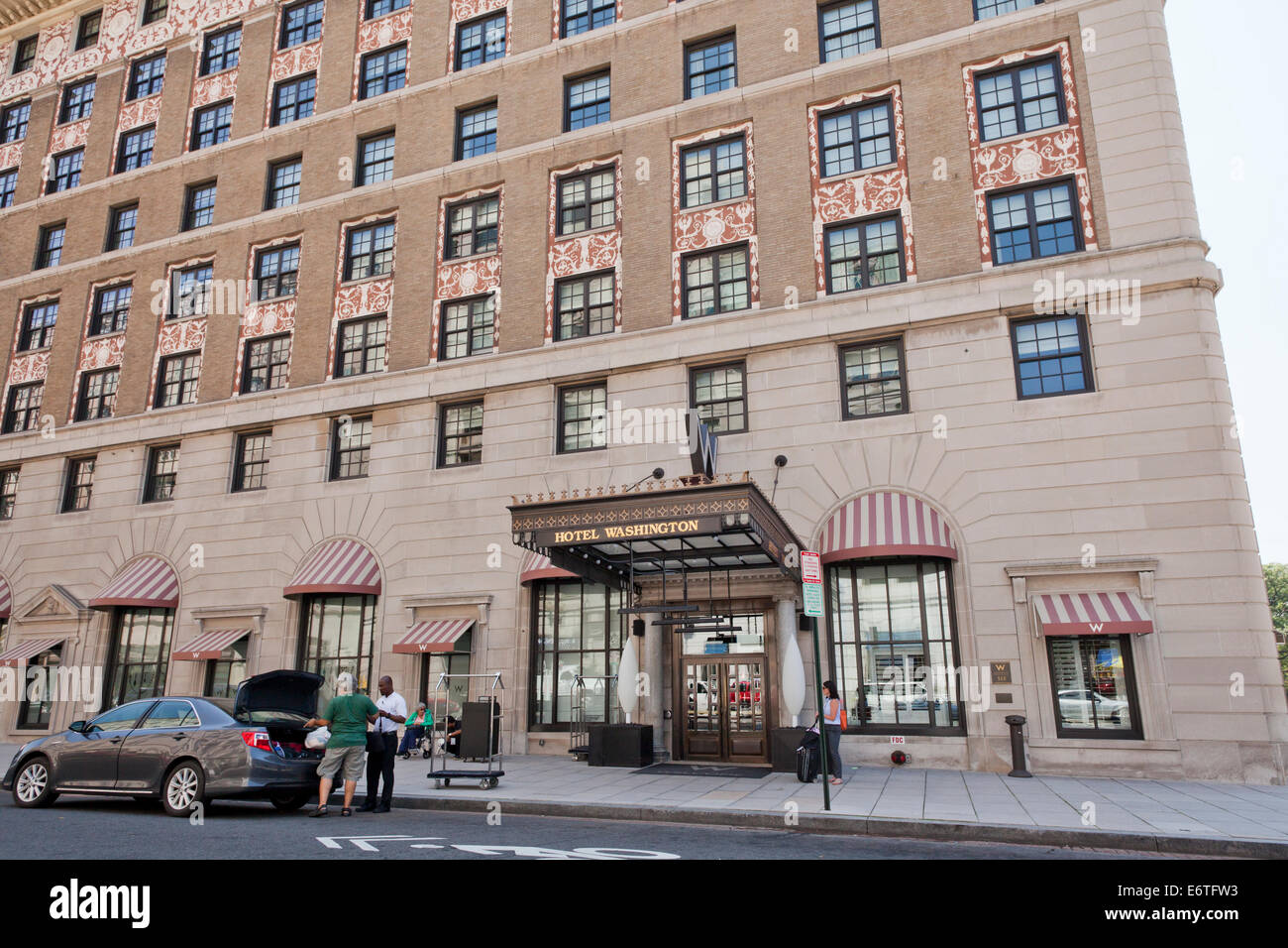 W washington dc hotel hi-res stock photography and images - Alamy