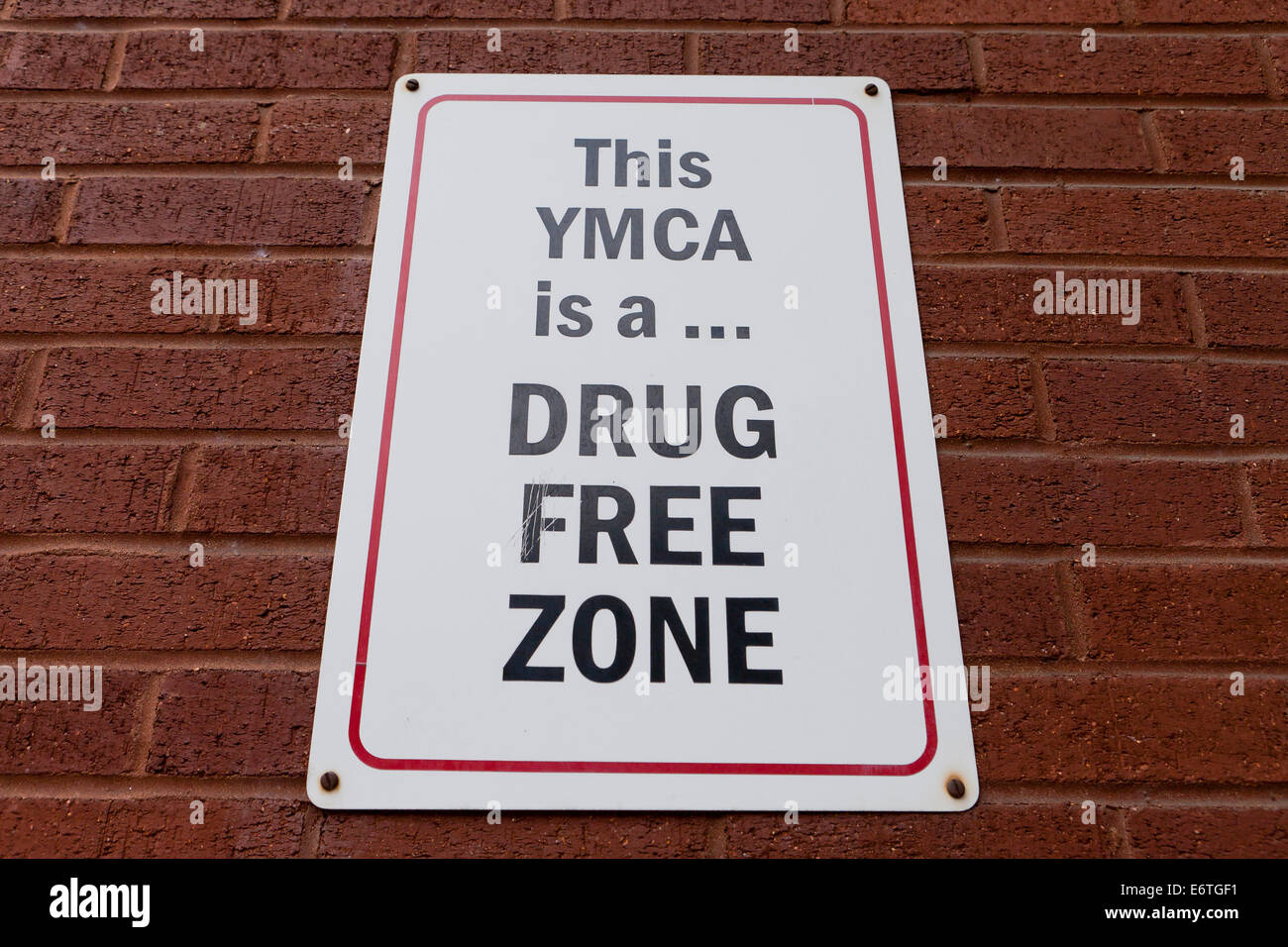 Drug free sign hi-res stock photography and images - Alamy