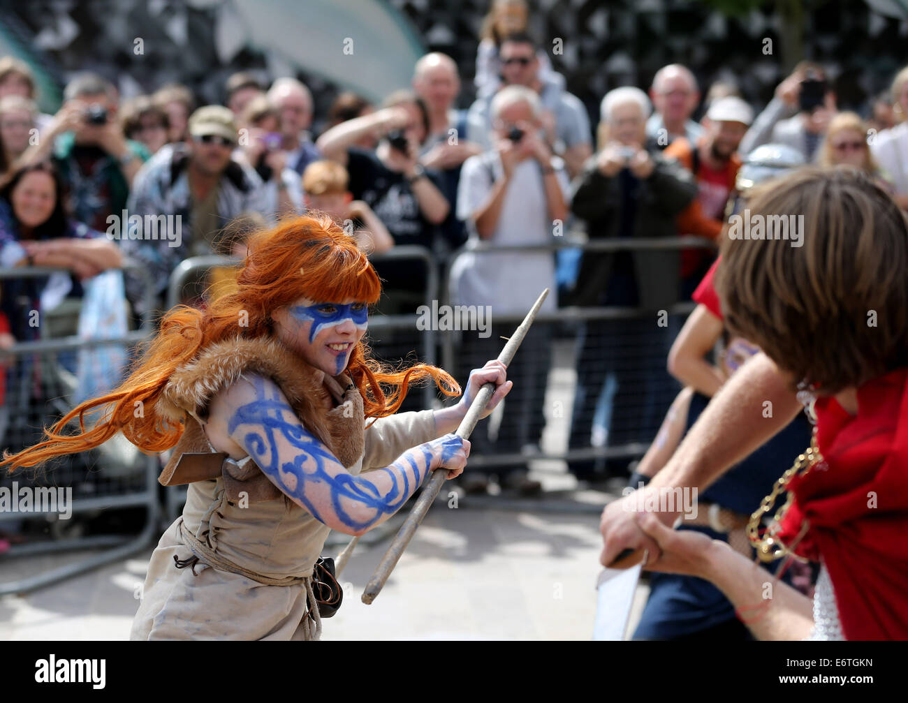 Boudicca battle hi-res stock photography and images - Alamy