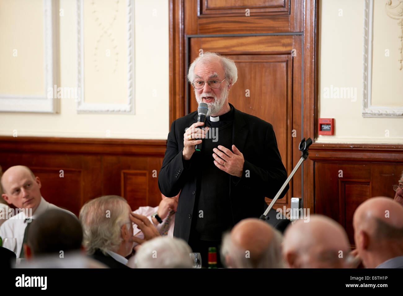 The Right Reverend Rowan Williams at the Oldie Literary Lunch 03/12/13 ...