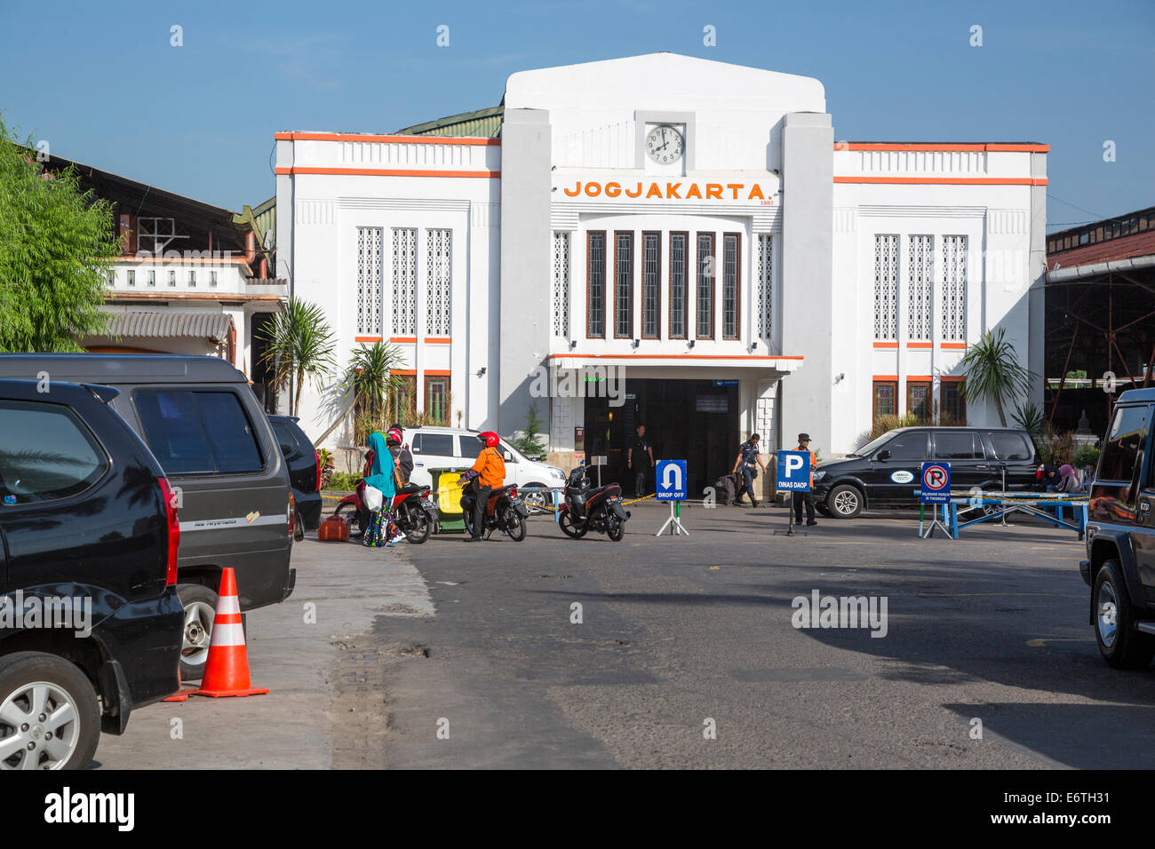 Yogyakarta, Java, Indonesia. Main Railway Station Stock Photo - Alamy