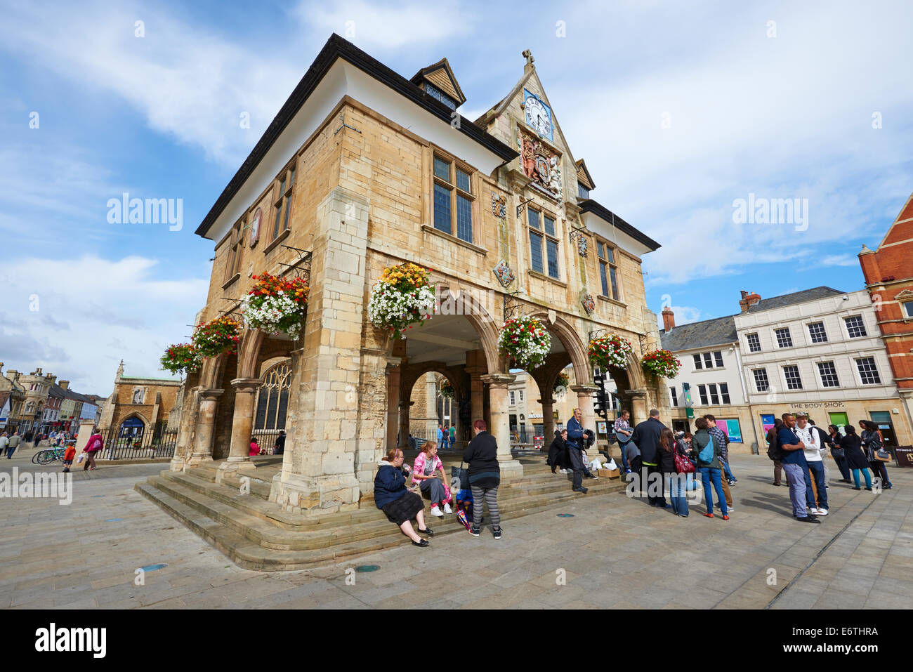 The Guildhall Or Butter Cross Cathedral Square Peterborough ...