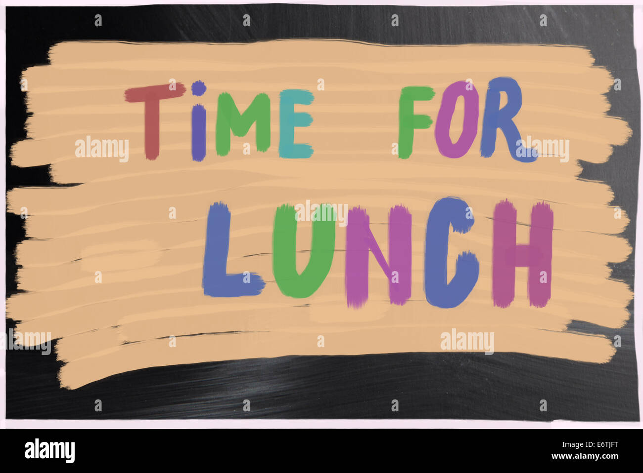 time for lunch Stock Photo - Alamy