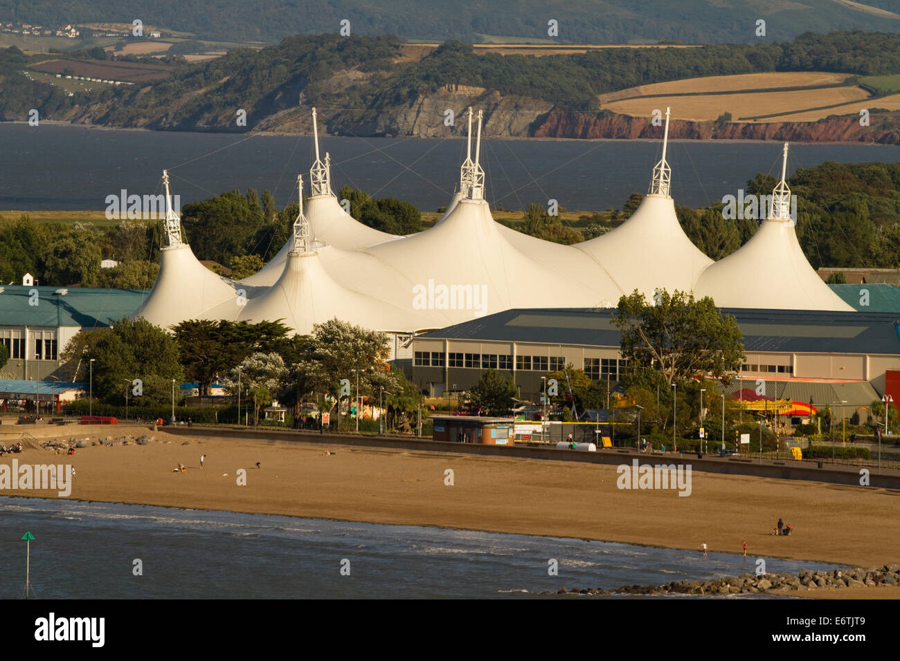 Butlins tent. Minehead. Somerset Stock Photo - Alamy