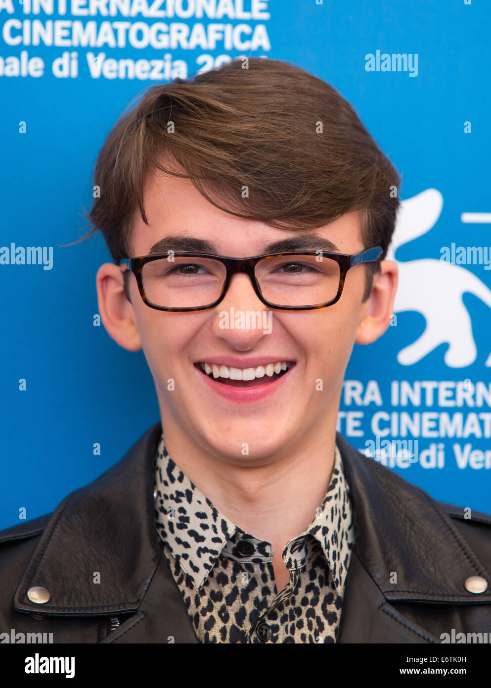 ISAAC HEMPSTEAD WRIGHT THE BOXTROLLS. PHOTOCALL. 71ST VENICE FILM ...