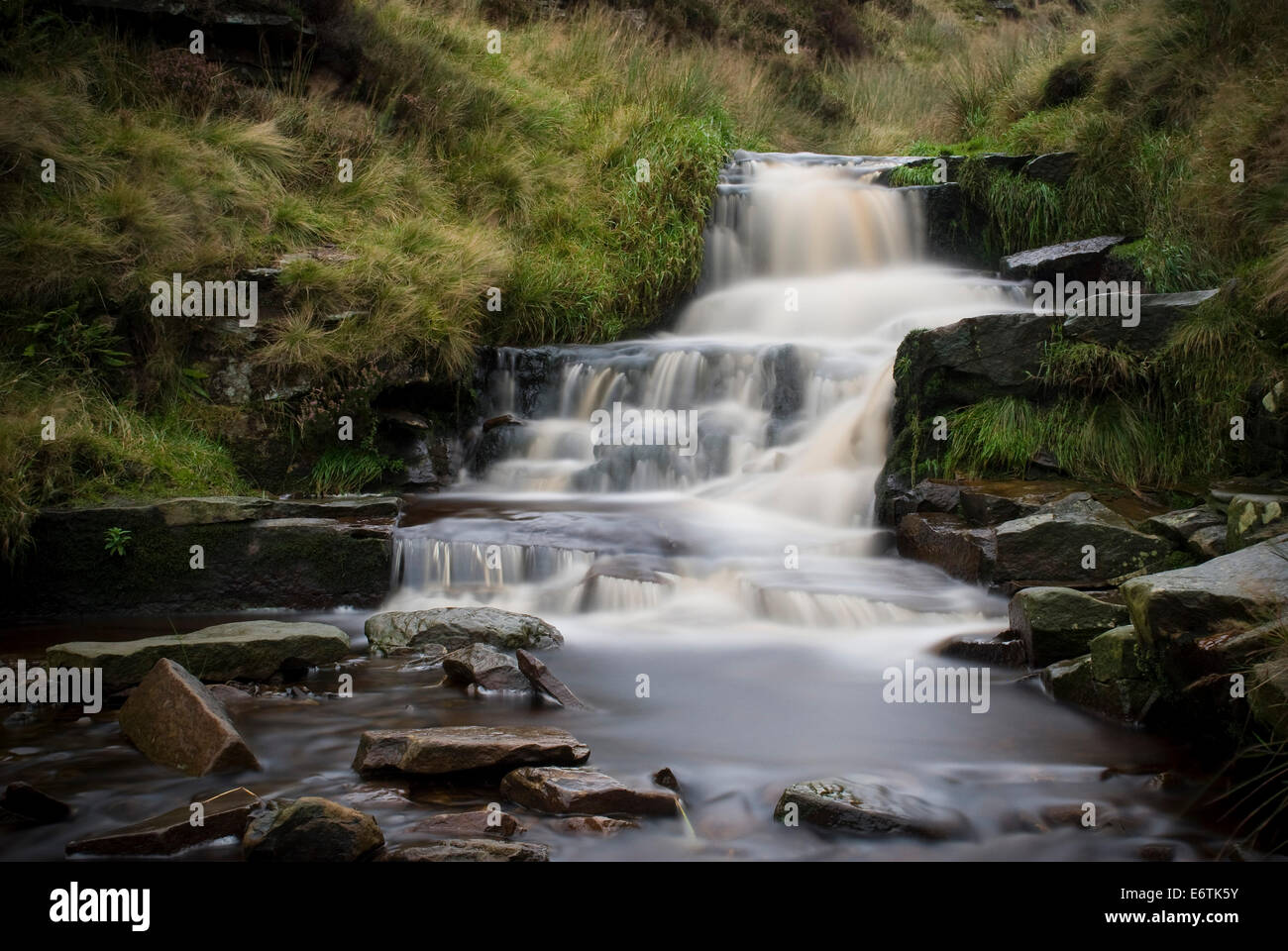 Upper North Grain Derbyshire Stock Photo - Alamy