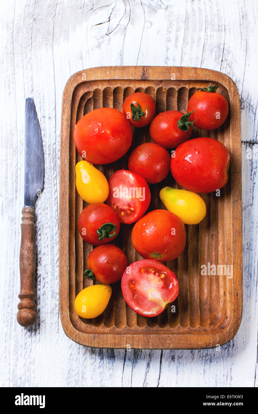 Mix of tomatoes Stock Photo - Alamy