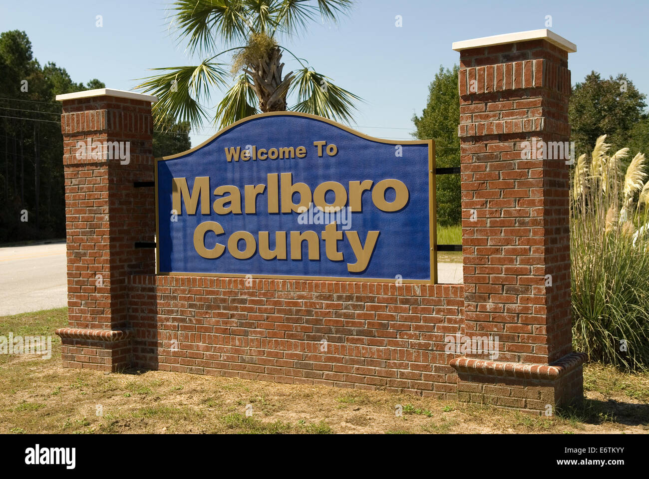 South carolina welcome sign hi-res stock photography and images - Alamy