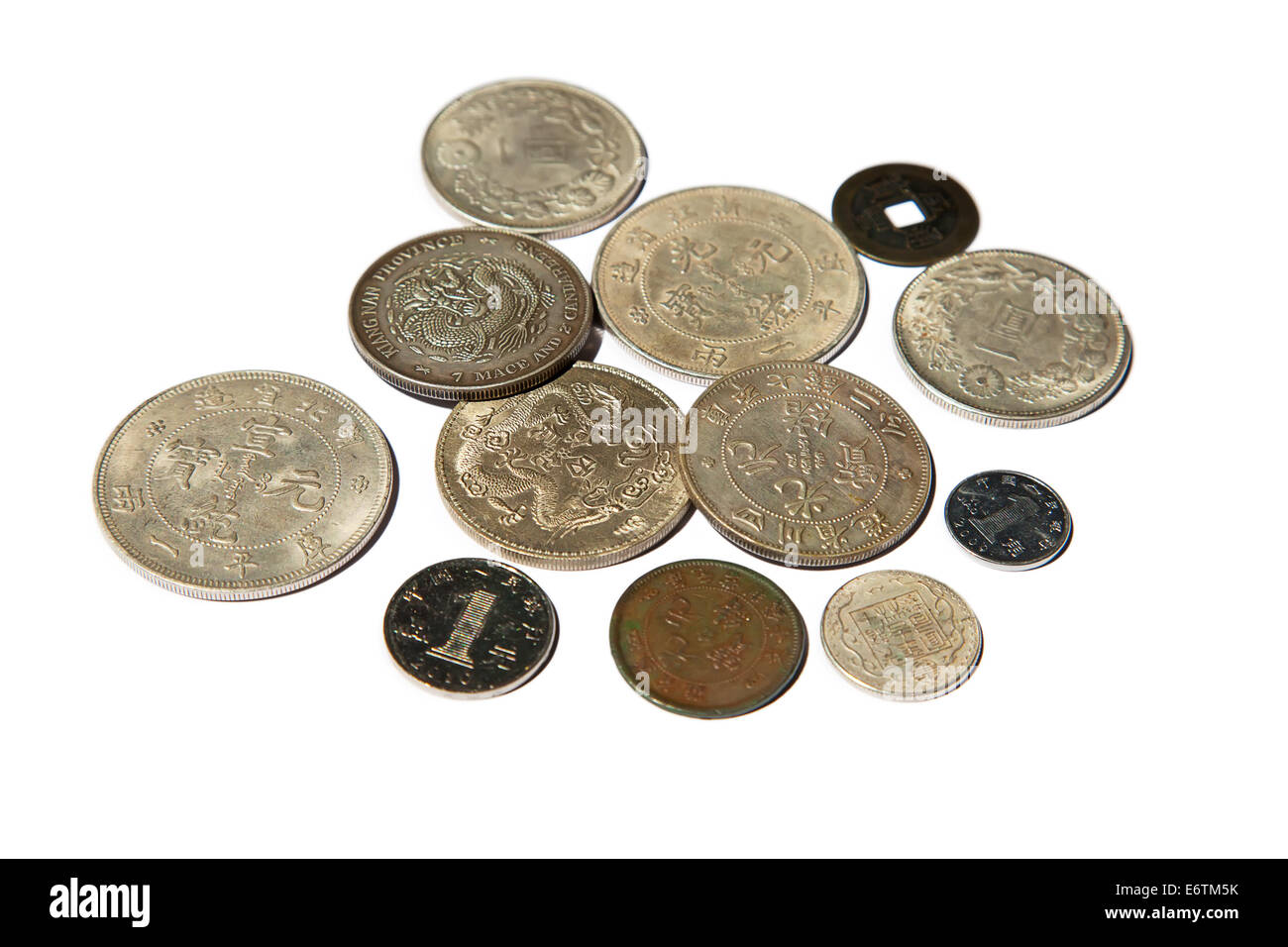 Huge pile of the China coins Stock Photo - Alamy