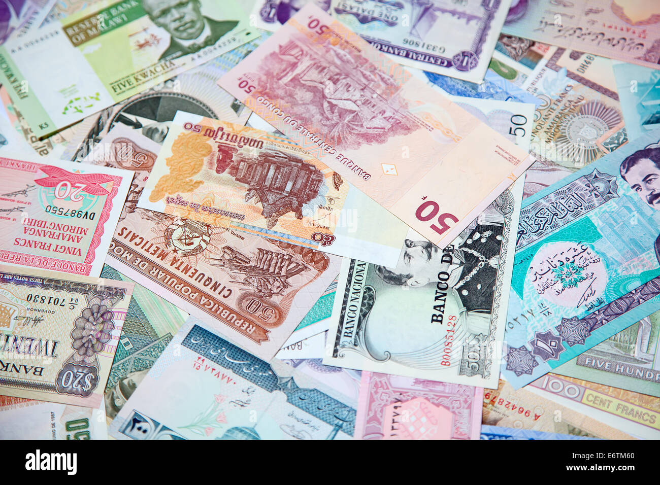 Collection Of The Old Foreign Notes Stock Photo Alamy collection-of-the-old-foreign-notes-stock-photo-alamy