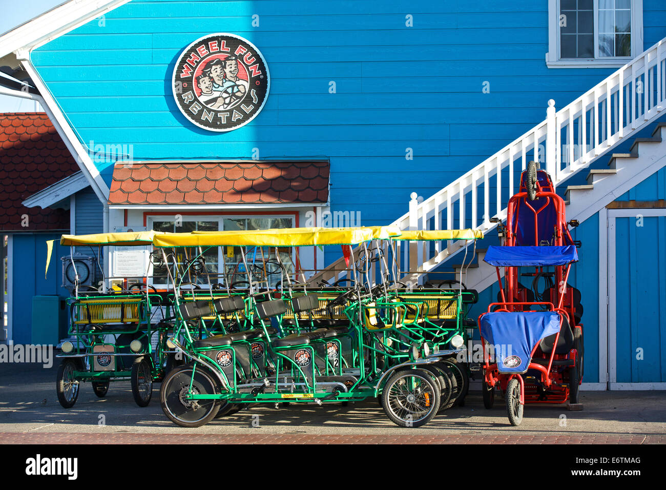 Wheel Fun in Long Beach. Long Beach, California Stock Photo - Alamy