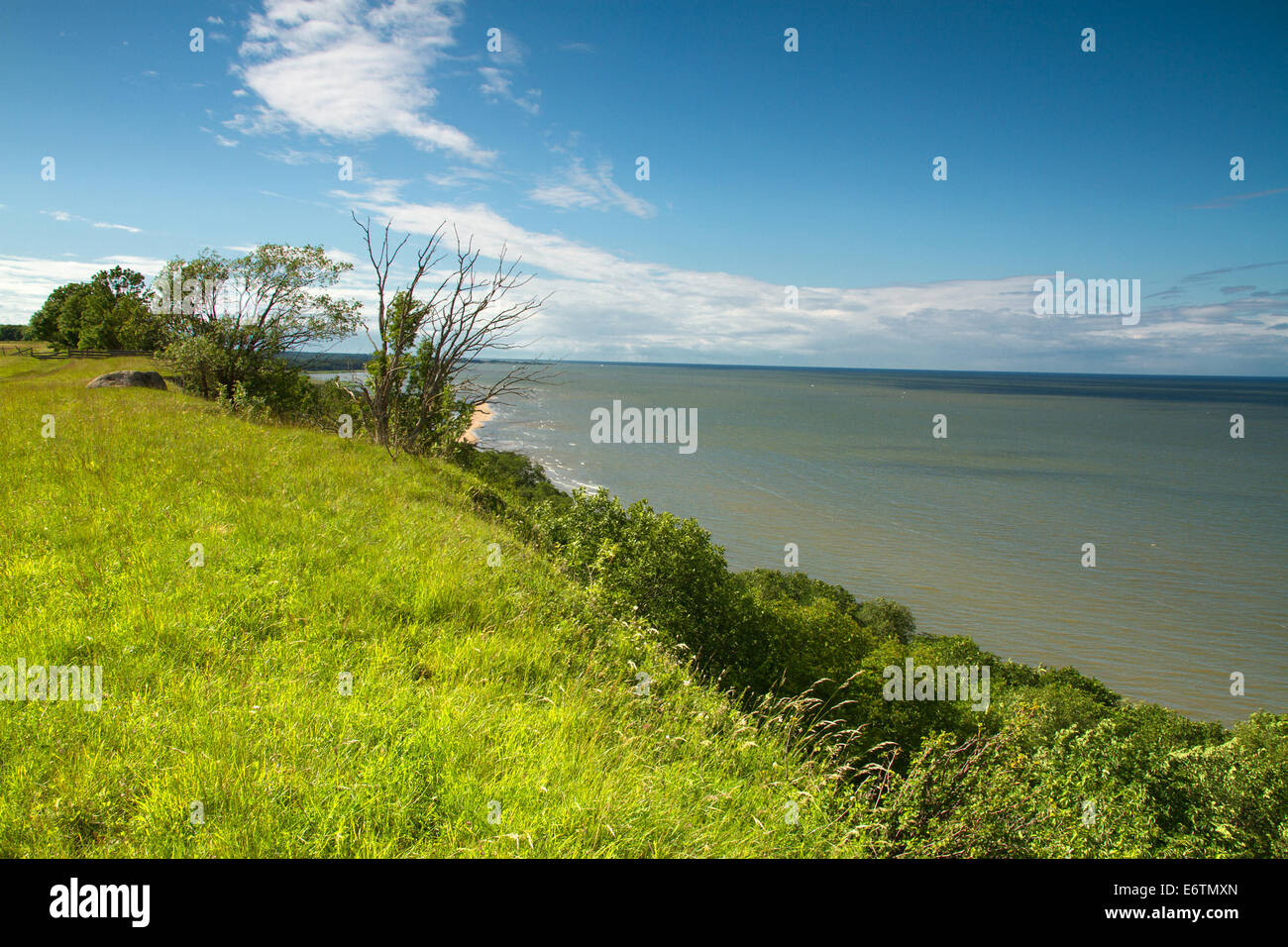 cliff above the sea. scenic spots in nature Stock Photo - Alamy