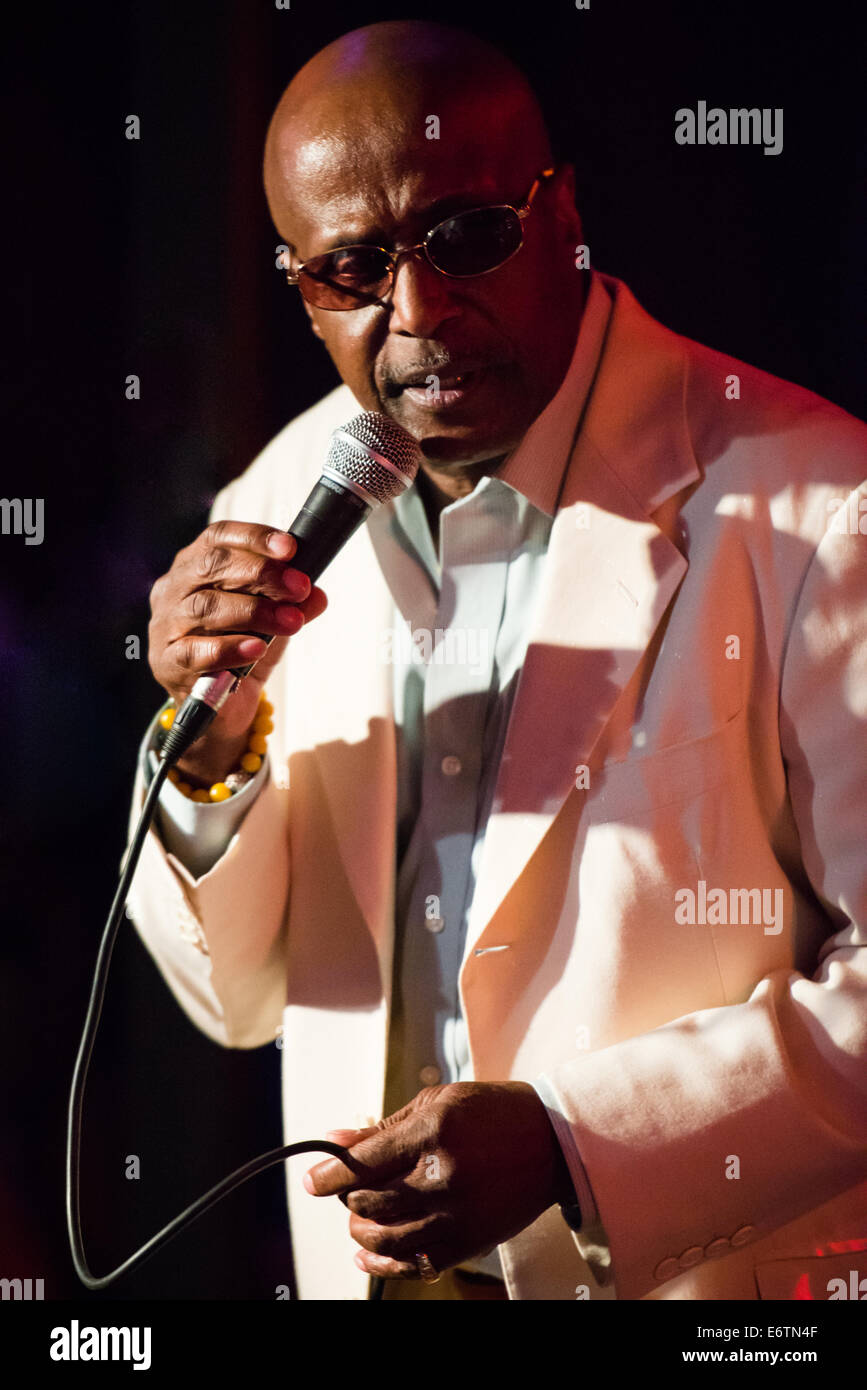 Chris James (ex Natural Four), performing as part of Boogie with the ...