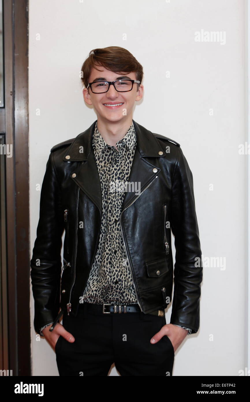 Venice, Italy. 31st Aug, 2014. Actor Isaac Hempstead Wright poses at ...