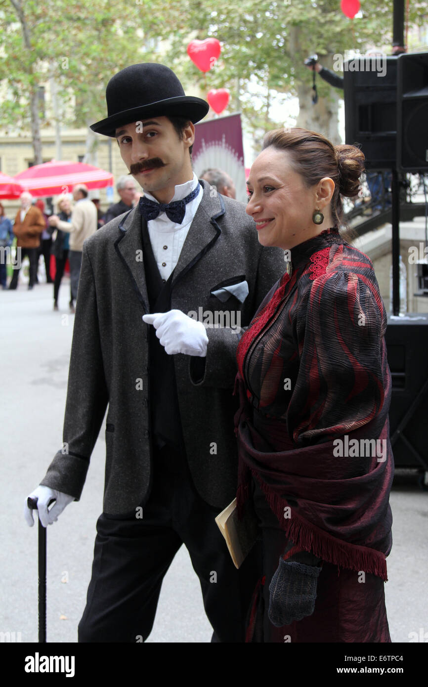 The event Zagreb Time Machine, there was a promenade of the old city ...
